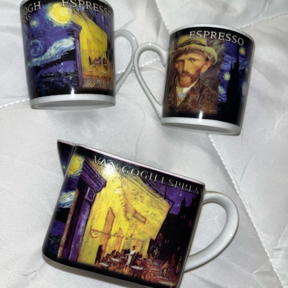 Van Gogh | Dining | Vincent Van Gogh Starry Night Ceramic Espresso Cup ...